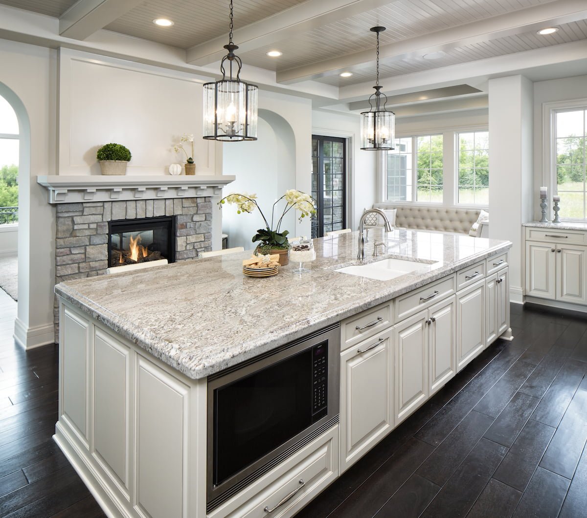 White Granite Countertops Colors