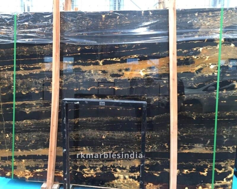 Golden Portoro Waterfall Marble at best Price - RK Marbles India