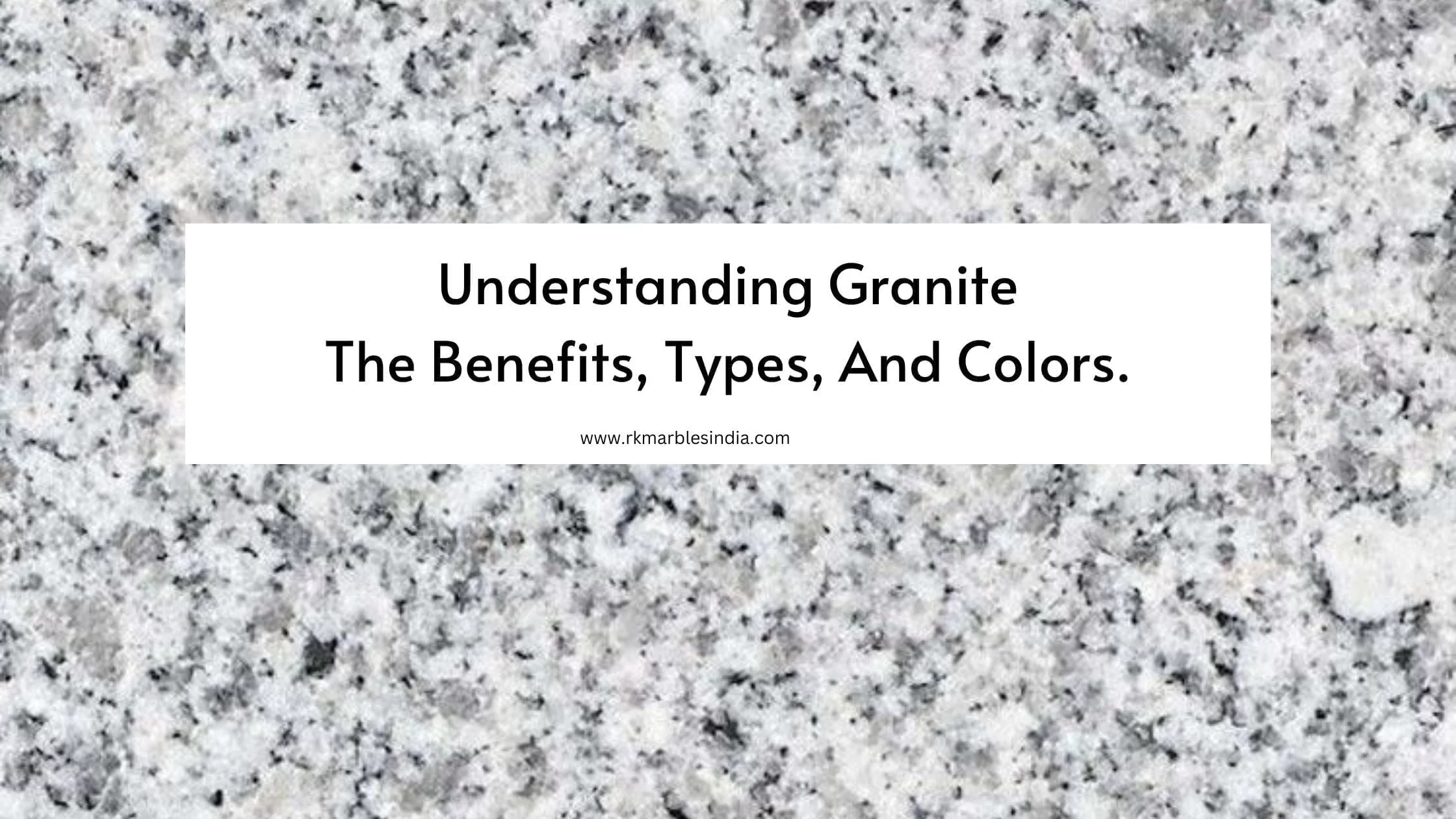 Types Of Exotic Granite