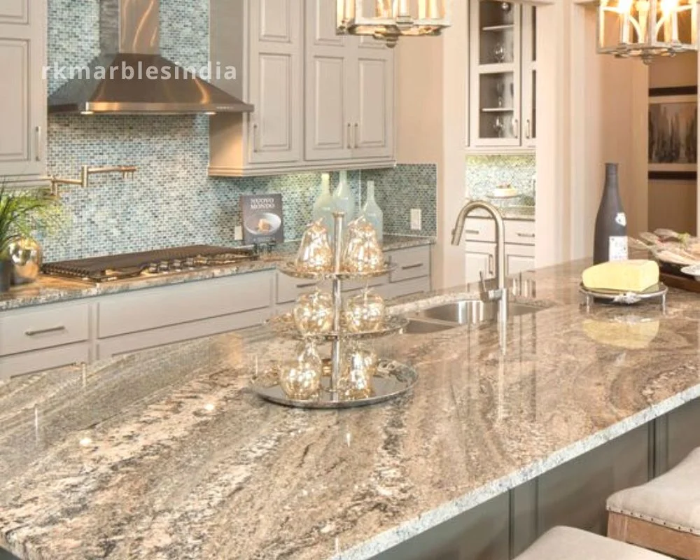 Granite Colors For New Venetian Gold Granite Kitchen Backsplash Tile