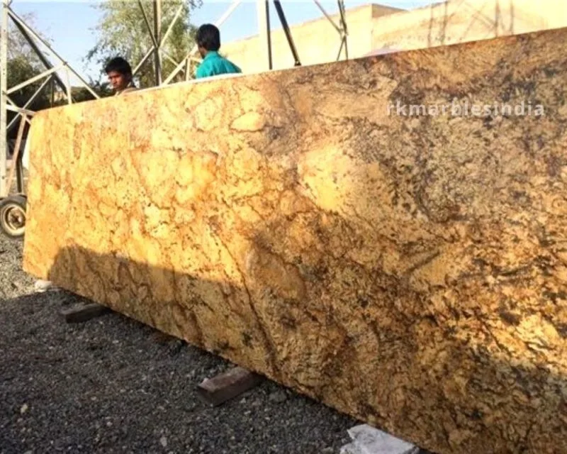 Alaska Gold Granite | Granite Slab and Tiles RK Marbles India