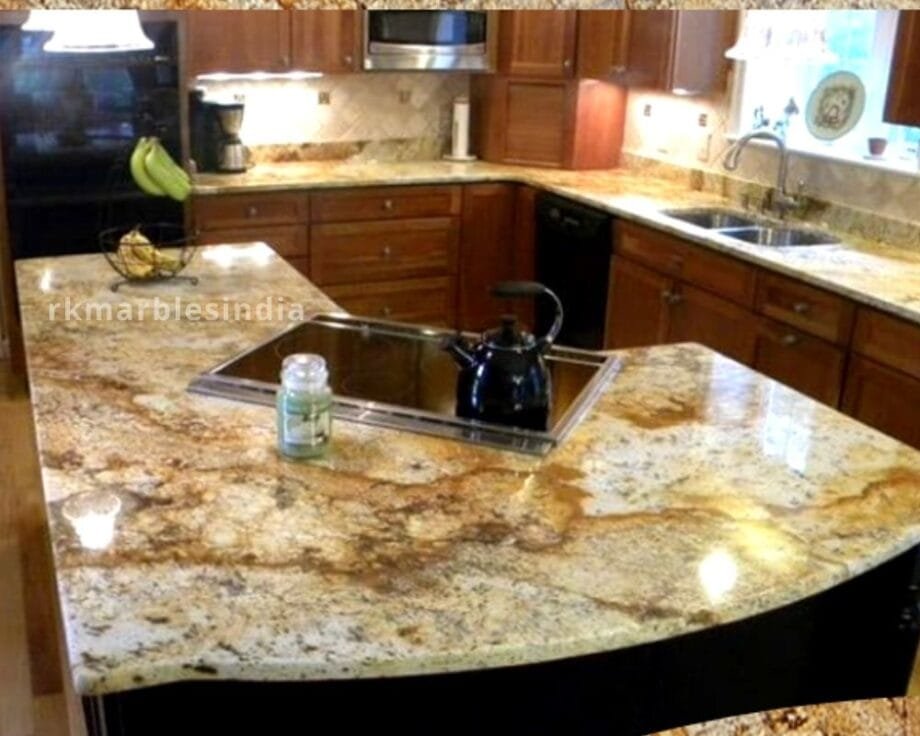 Alaska Gold Granite | Granite Slab and Tiles RK Marbles India