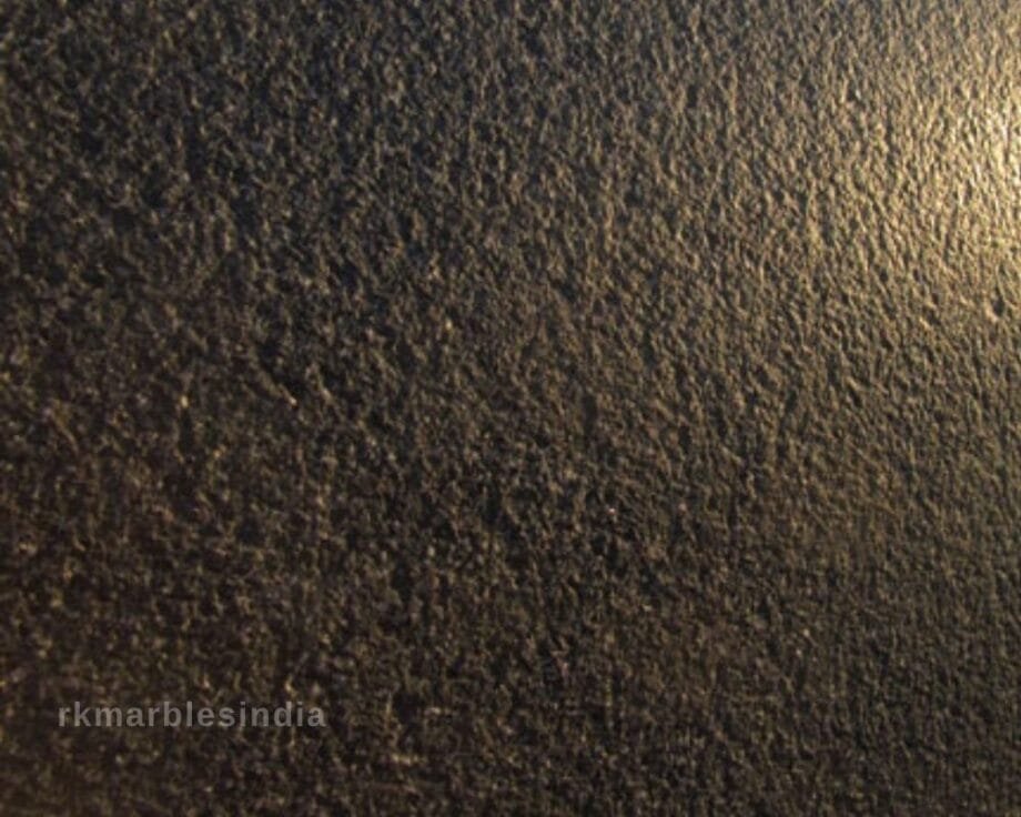 Black Granite Leather Finish RK Marbles India top quality