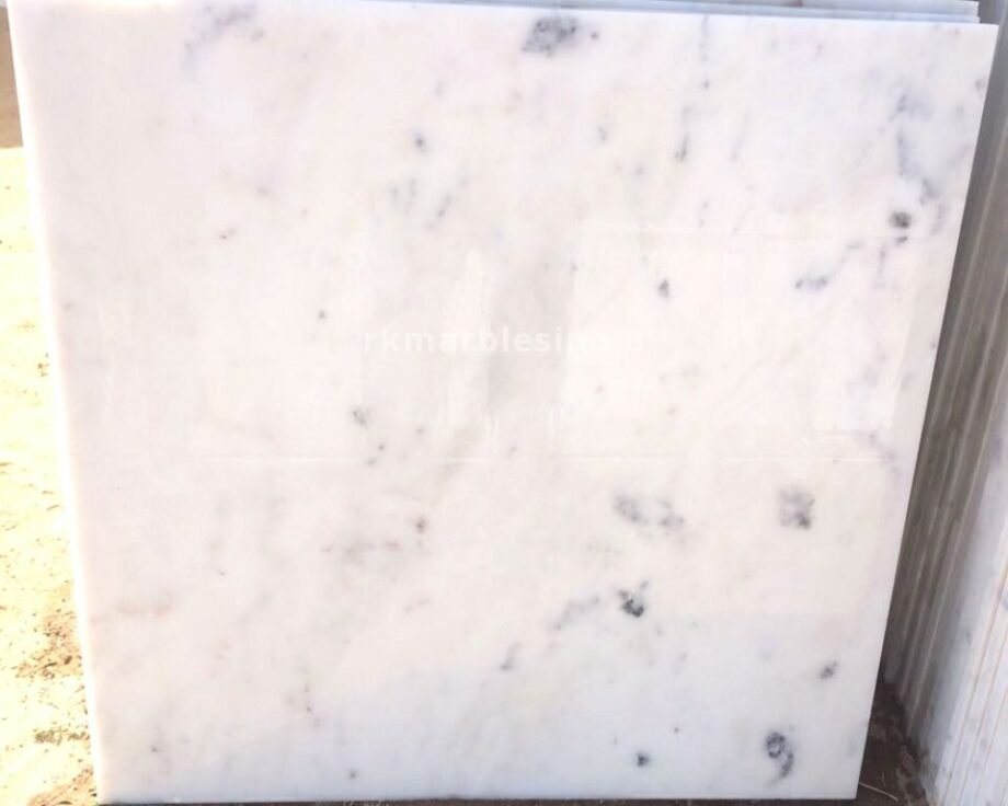 Buy Vanni Spotted White Marble Tile Online | Rk Marble India