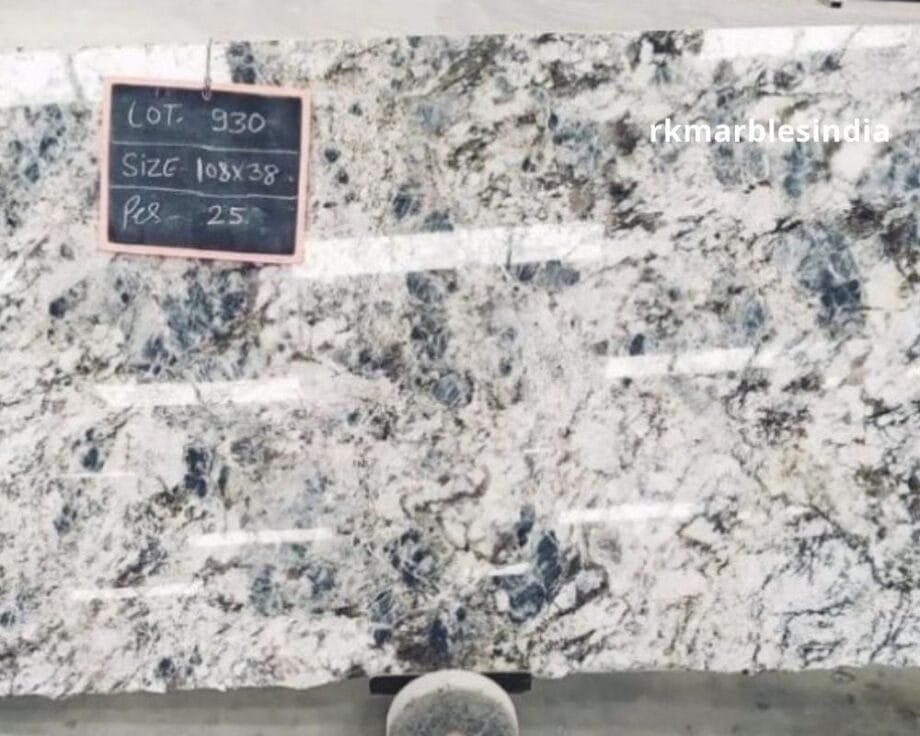 Monaco White Wave Granite at lowest Price By RK Marbles India