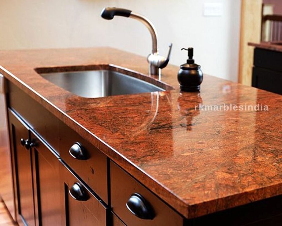 Red Multicolor Granite | Red granite slabs for sale | Rk Marbles India